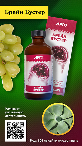 Брейн Бустер, коллоидная фитоформула, 235 мл